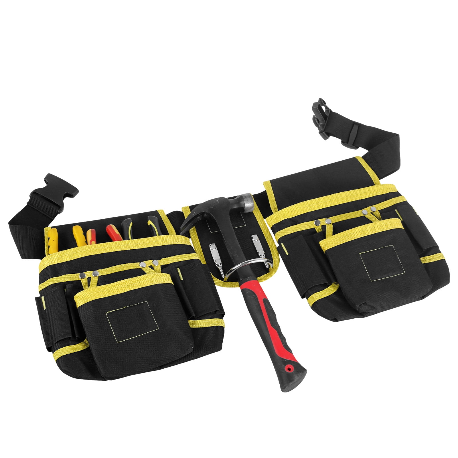 NUAHRHY Tool Belt Bag Utility Belt Adjustable Pockets Tool Belts ...