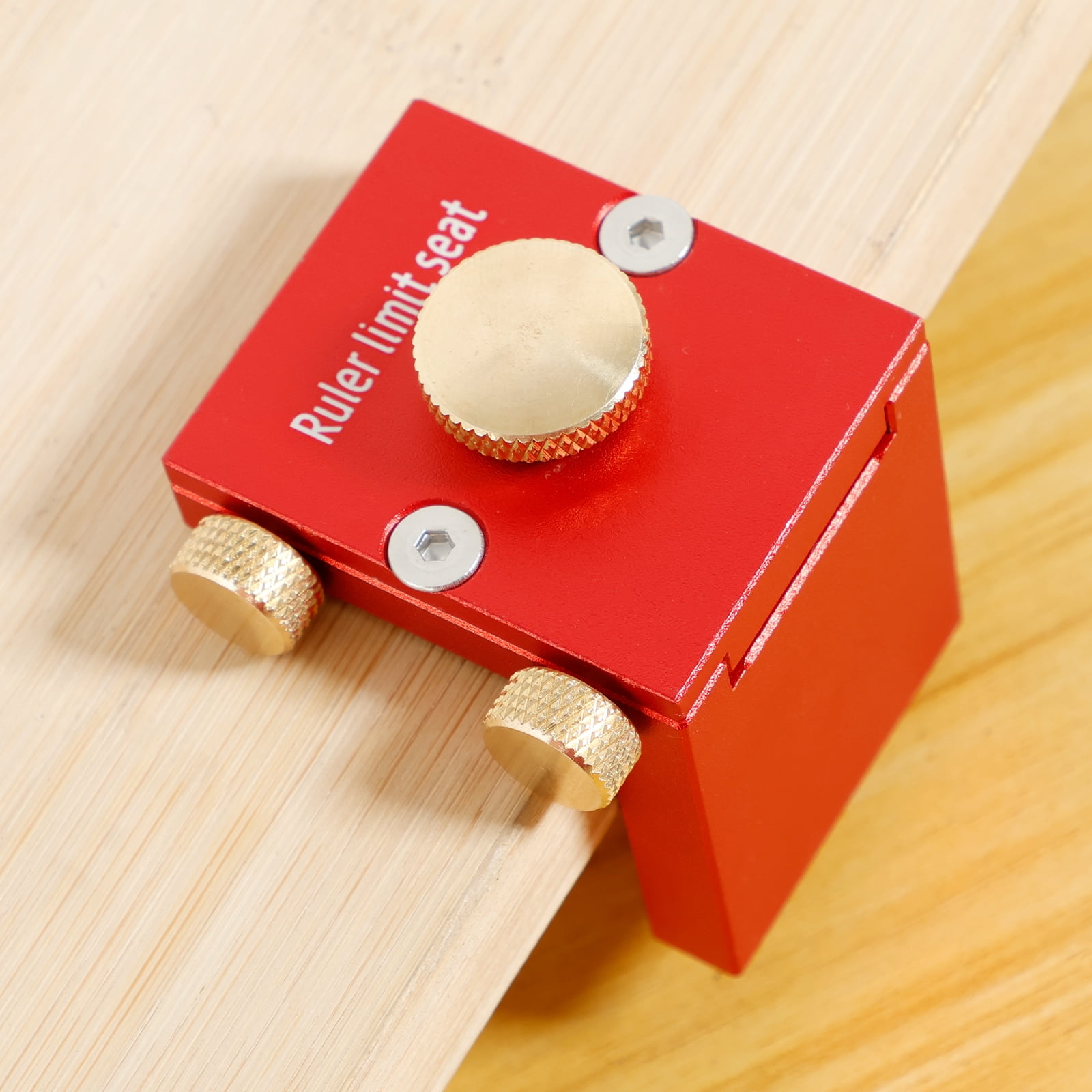 NUAHRHY Woodworking Positioning Block Aluminum Alloy Scribing Locator ...