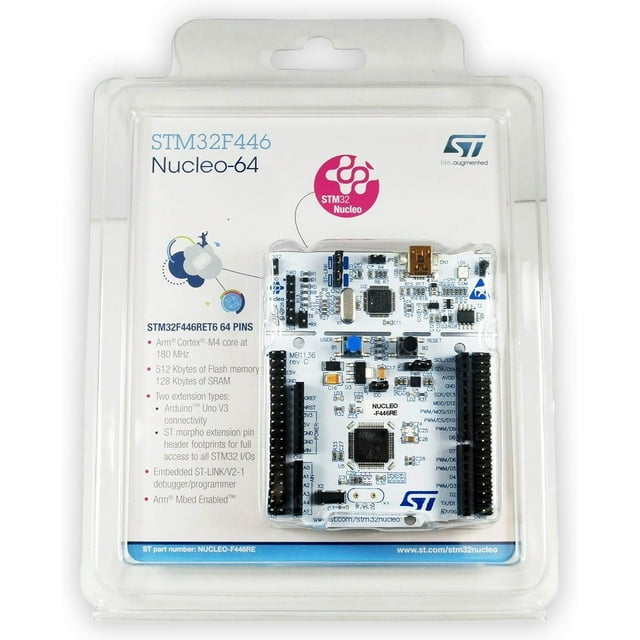 Nucleo F446re Stm32 Nucleo 64 Development Board With Stm32f446re Mcu Supports Arduino And St