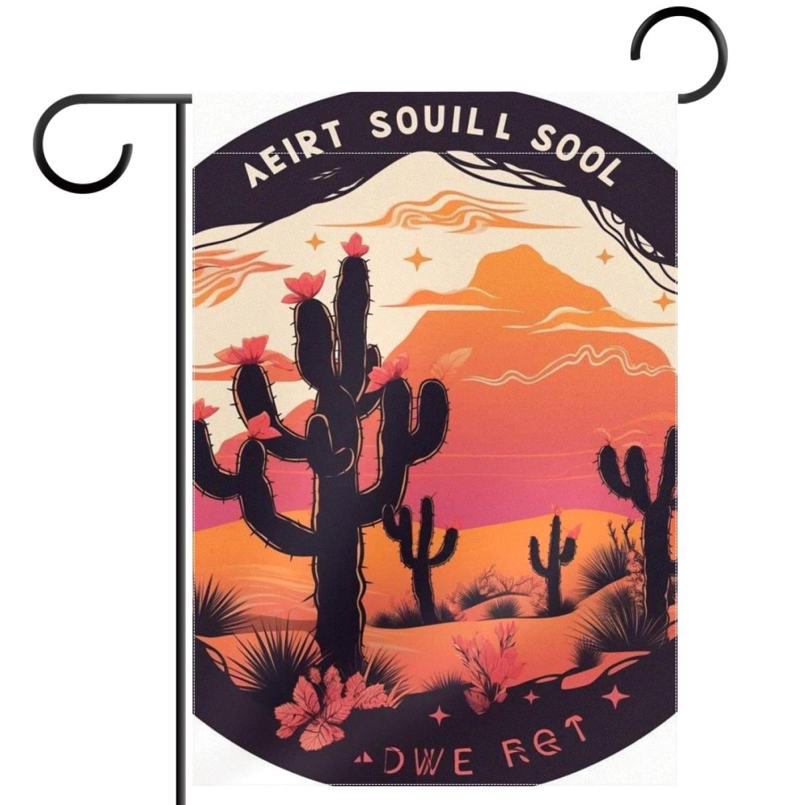 NUEAHEDN Aesthetic Landscape Flags for Outside Decoration, Yard Outdoor ...