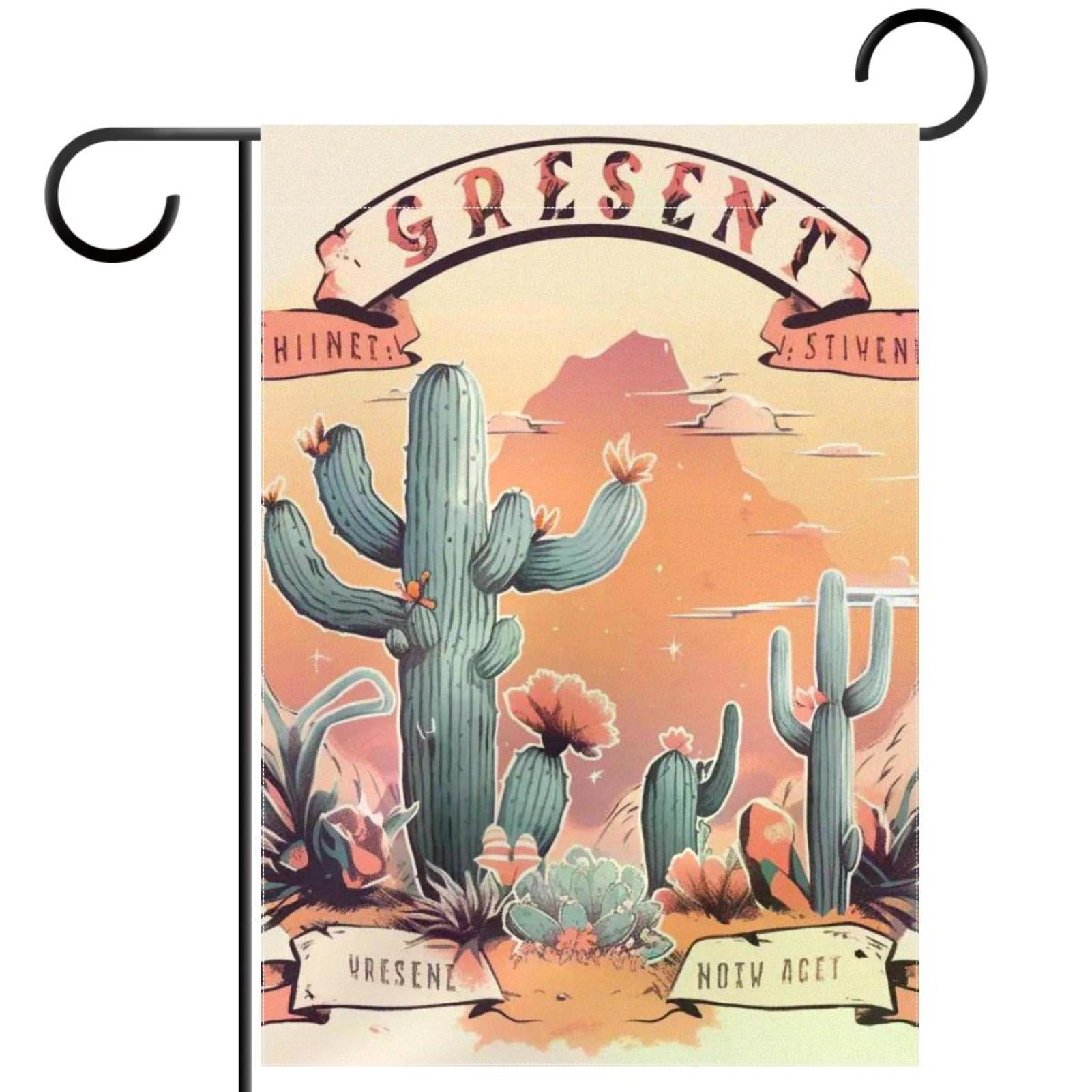 NUEAHEDN Aesthetic Landscape Flags for Outside Decoration, Yard Outdoor ...