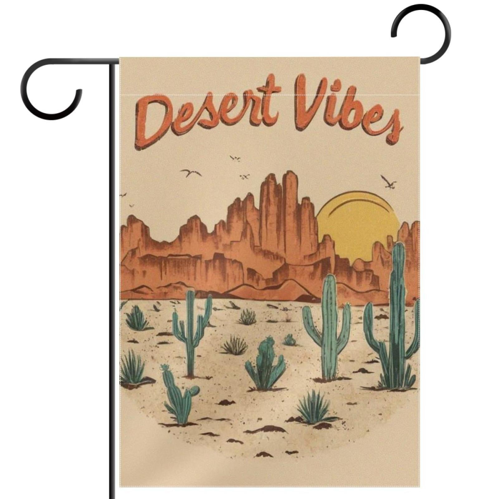 NUEAHEDN Aesthetic Landscape Flags for Outside Decoration, Yard Outdoor ...