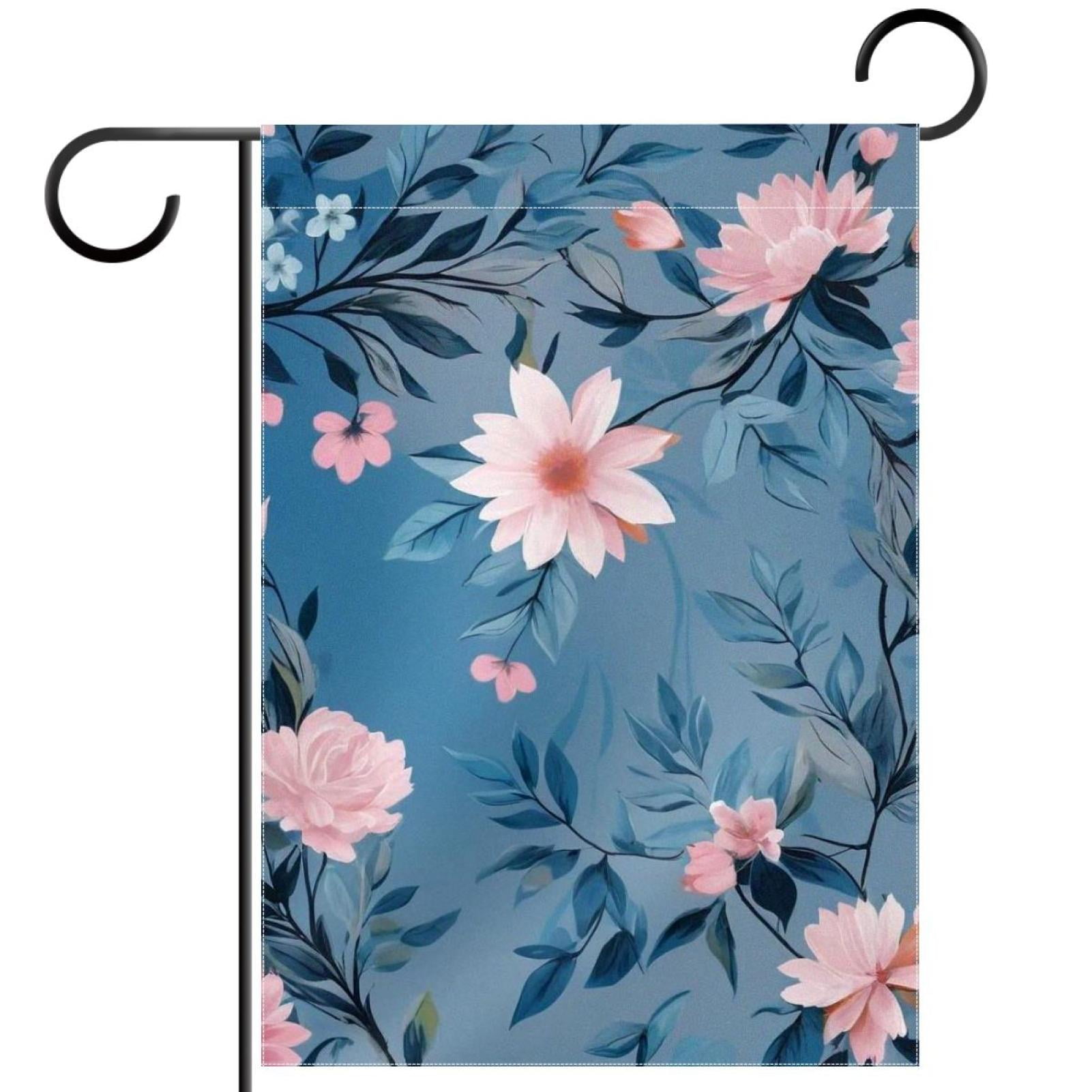 NUEAHEDN Aesthetic Leaves Flags for Outside Decoration, Yard Outdoor ...