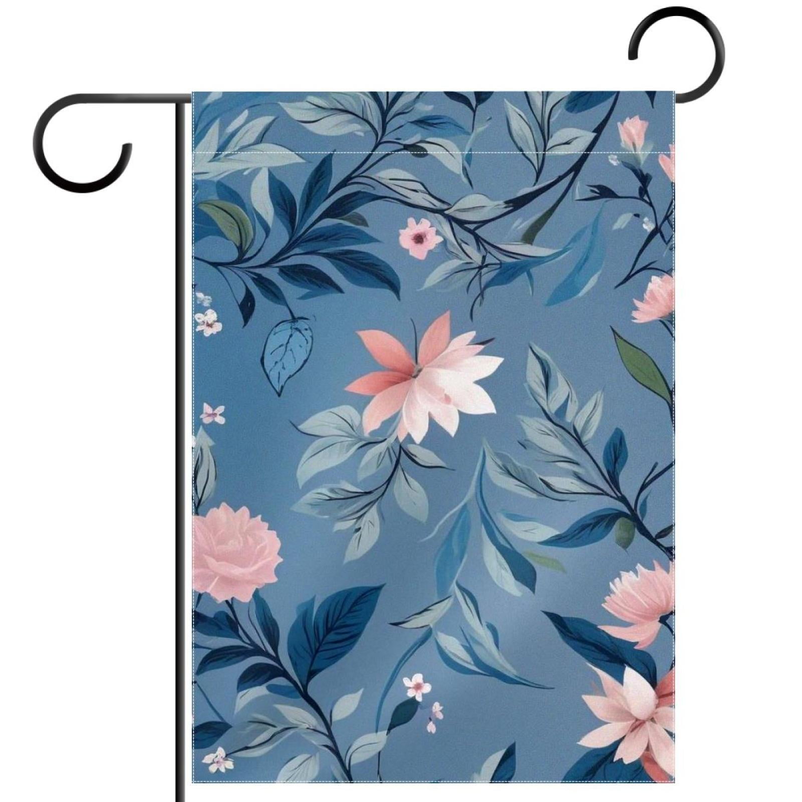 NUEAHEDN Aesthetic Leaves Flags for Outside Decoration, Yard Outdoor ...