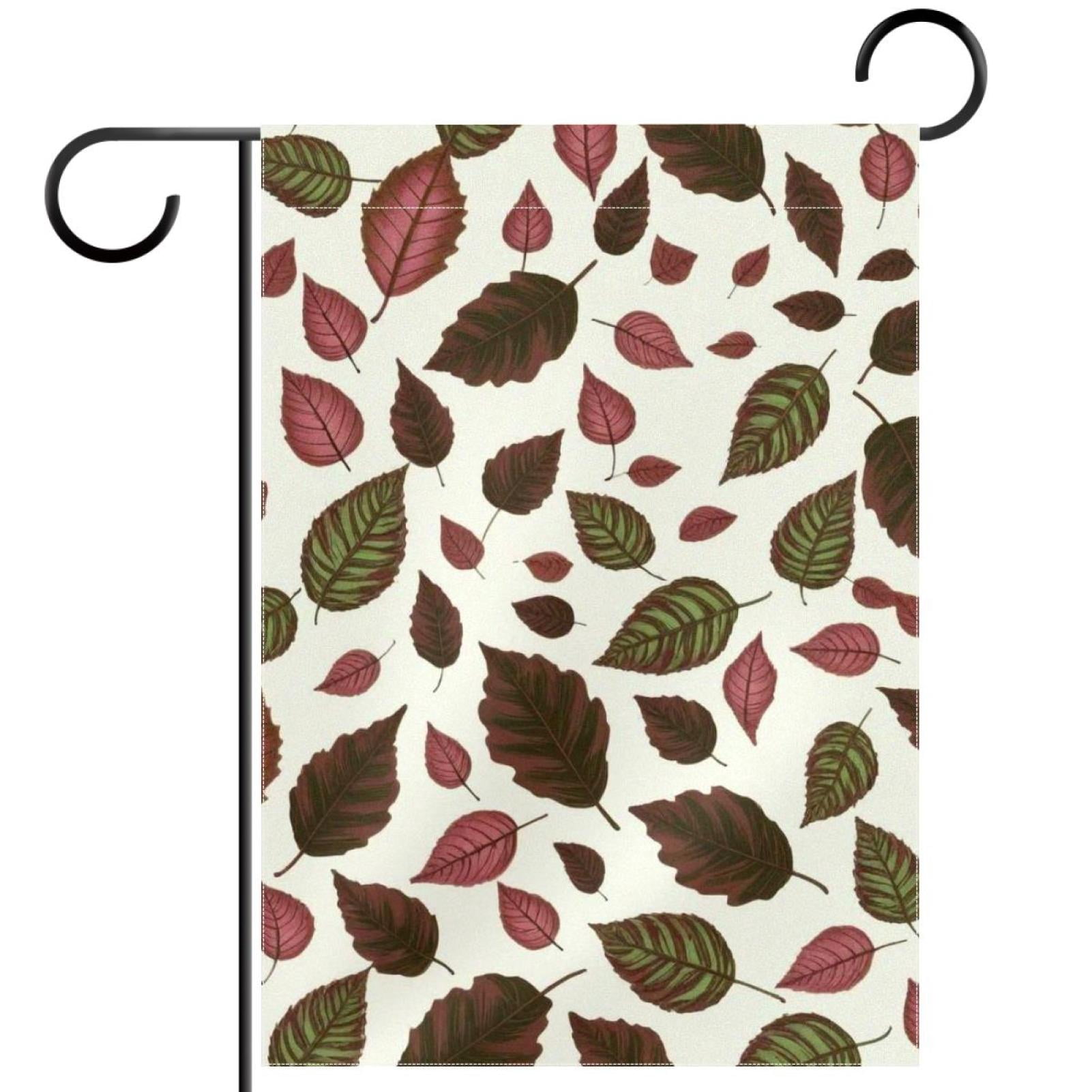 NUEAHEDN Leaf Flags for Outside Decoration, Yard Outdoor Decor Vertical ...