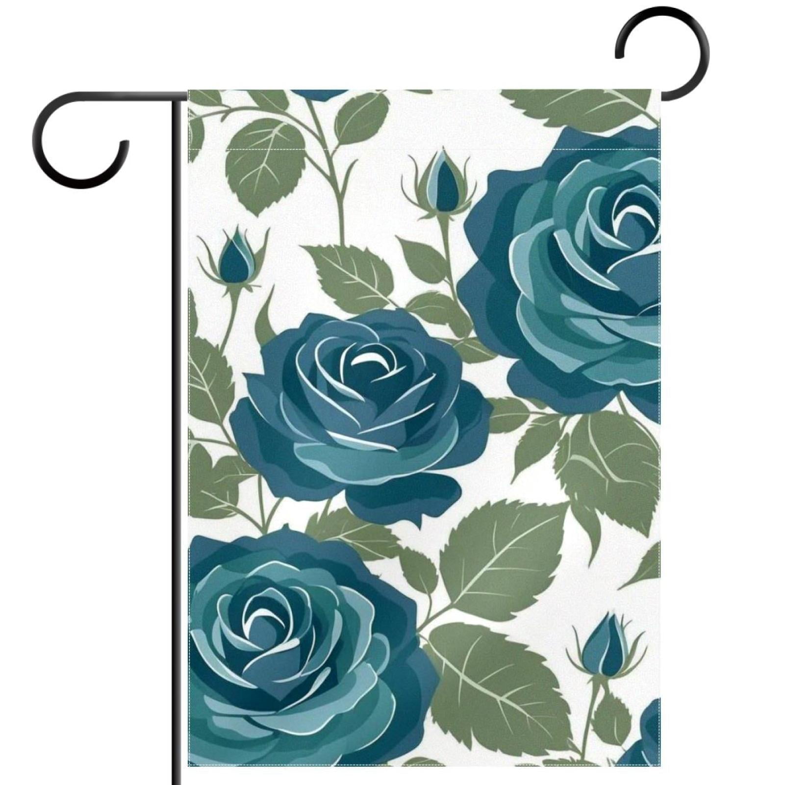 NUEAHEDN Aesthetic Leaves Flags for Outside Decoration, Yard Outdoor ...