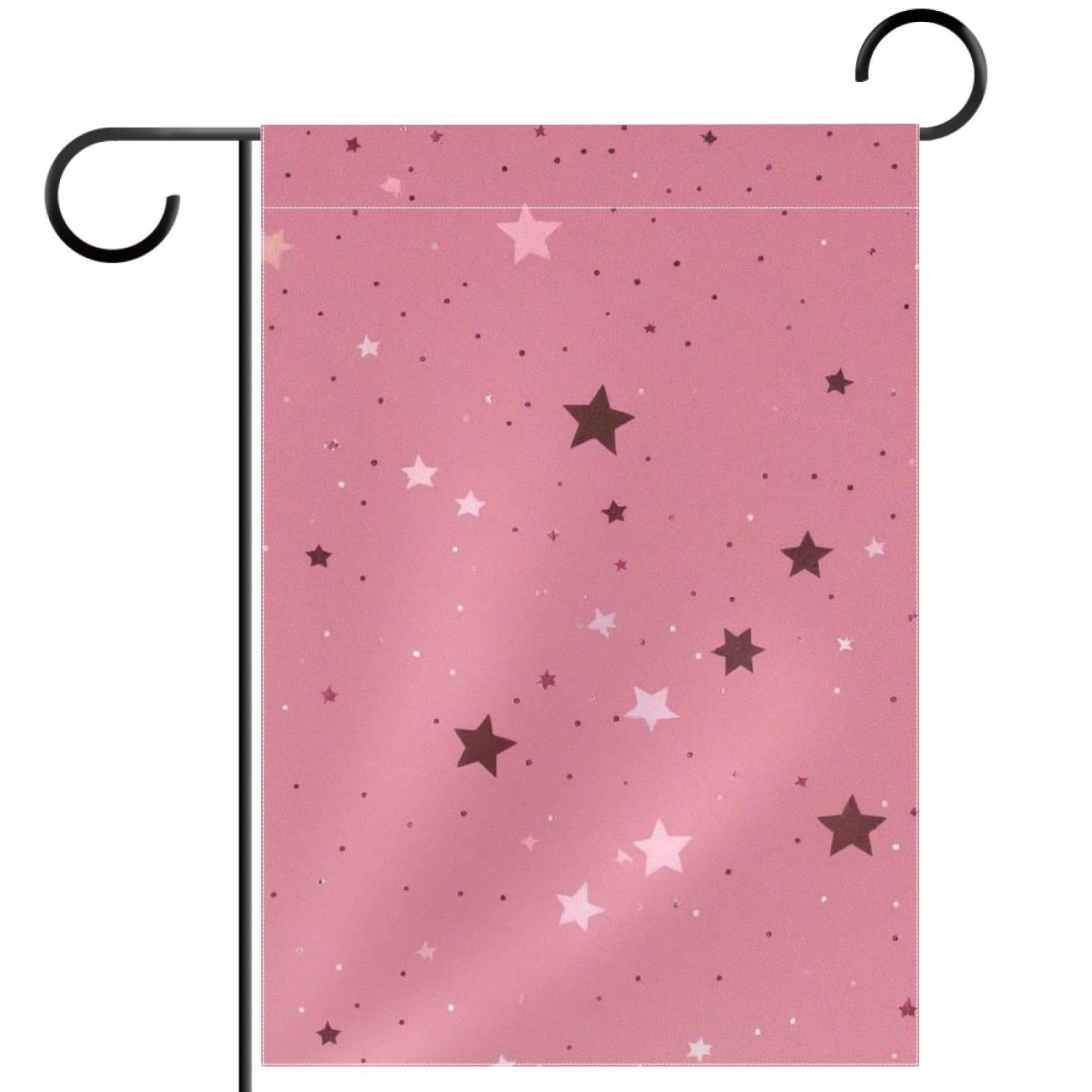 NUEAHEDN Aesthetic Stars and Moon Garden Flag for Outside,28x40 Inch ...