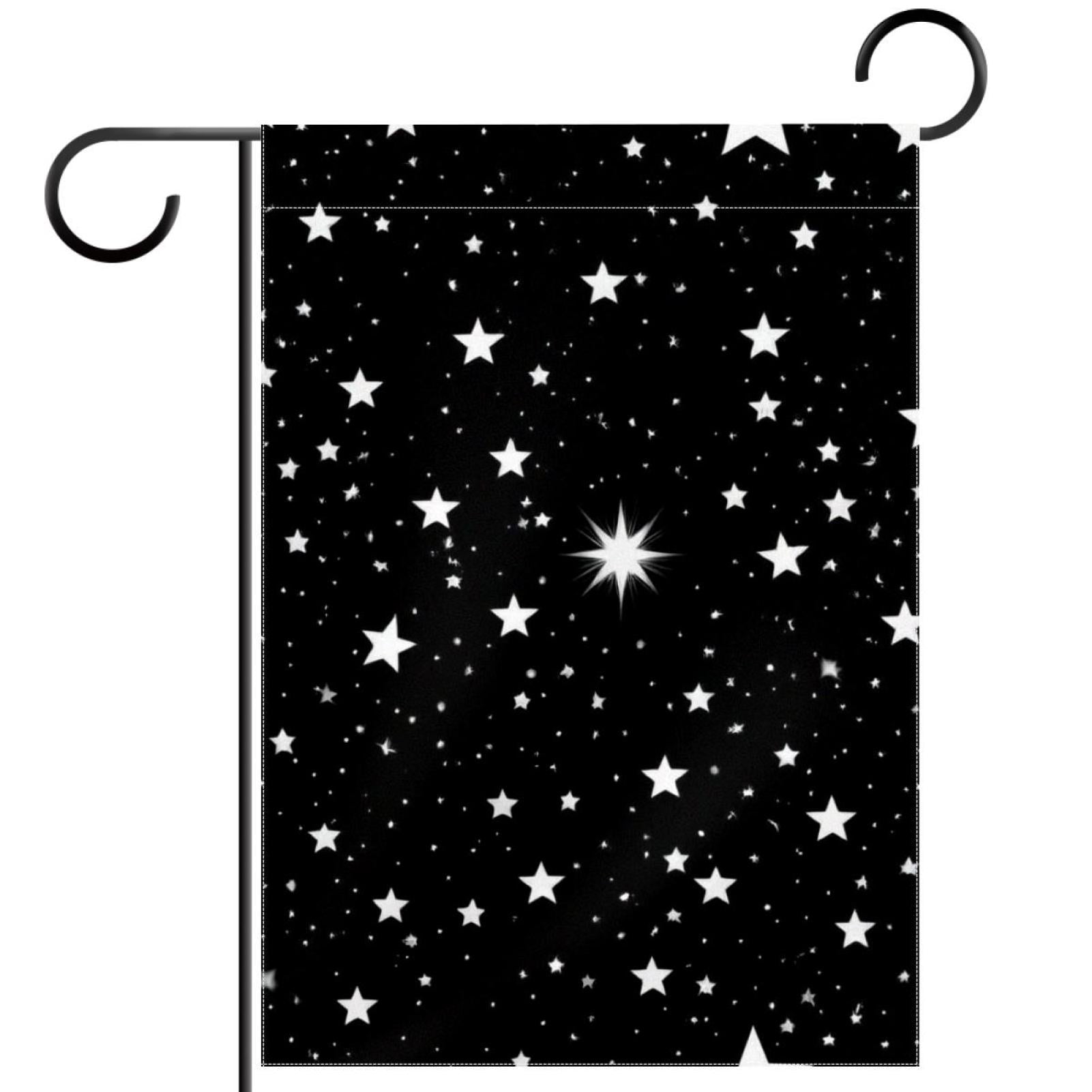 NUEAHEDN Aesthetic Stars and Moon Flags for Outside Decoration, Yard ...