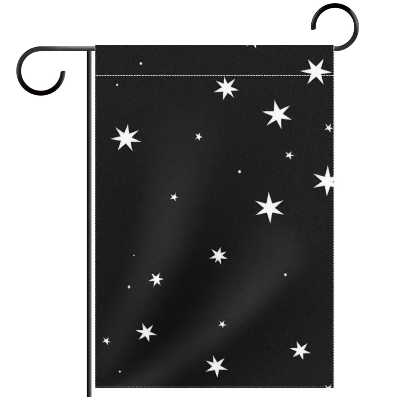 NUEAHEDN Aesthetic Stars and Moon Flags for Outside Decoration, Yard ...