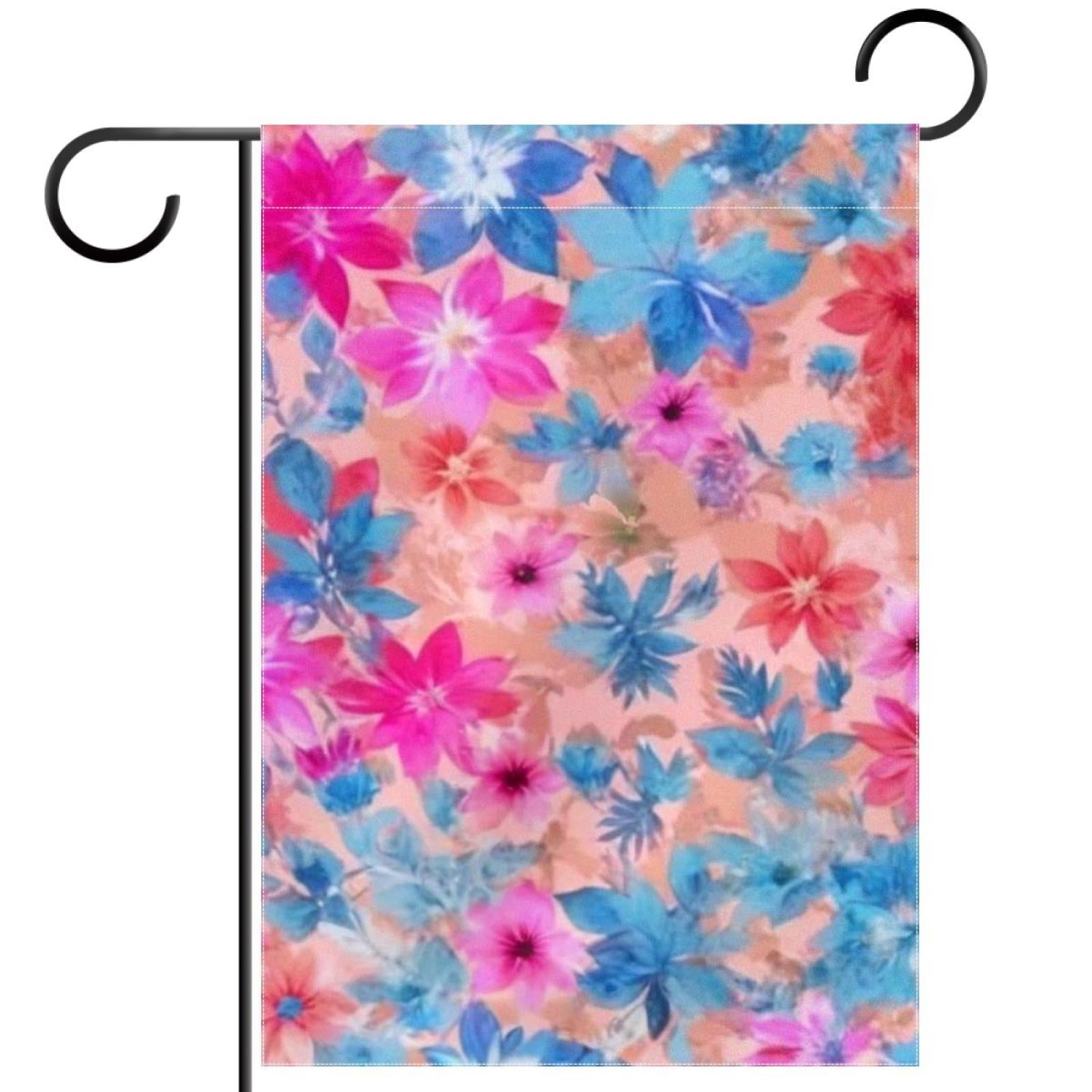 NUEAHEDN Aesthetic Tie Dyeing Flags for Outside Decoration, Yard ...