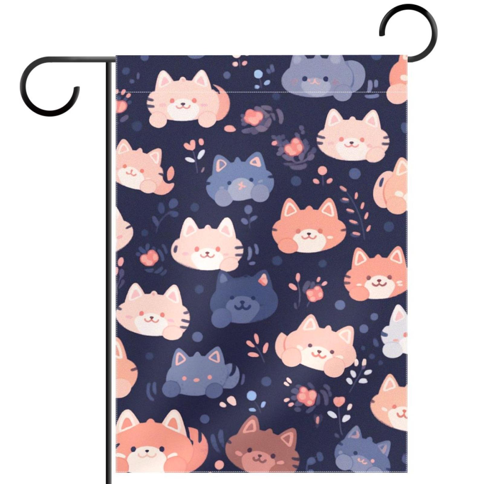 NUEAHEDN Cartoon Animals Flags for Outside Decoration, Yard Outdoor ...