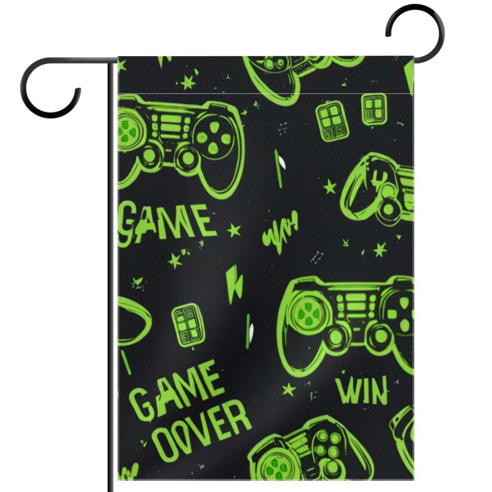 NUEAHEDN Game End Handle Flags for Outside Decoration, Yard Outdoor ...