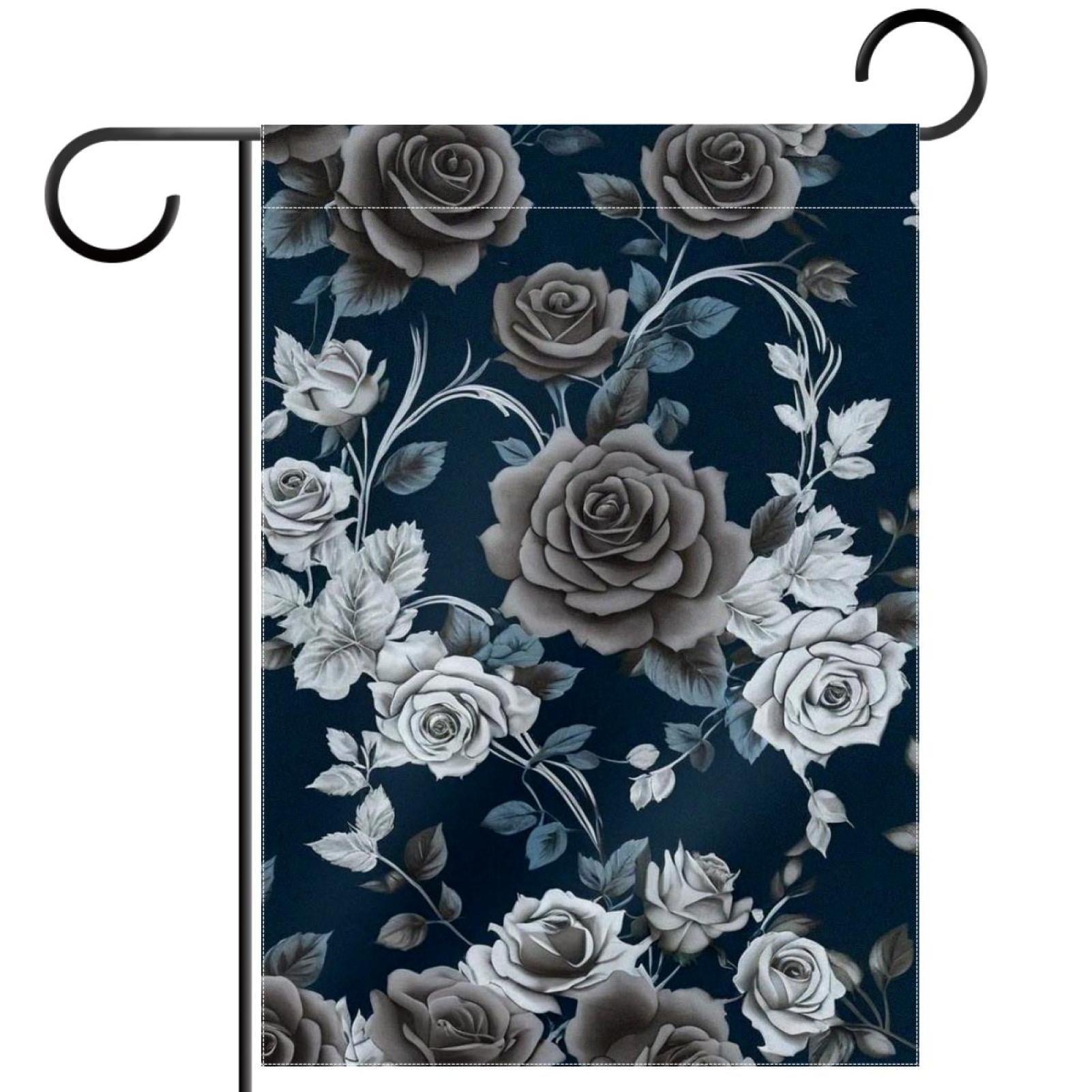 NUEAHEDN Leaf Art Flags for Outside Decoration, Yard Outdoor Decor ...