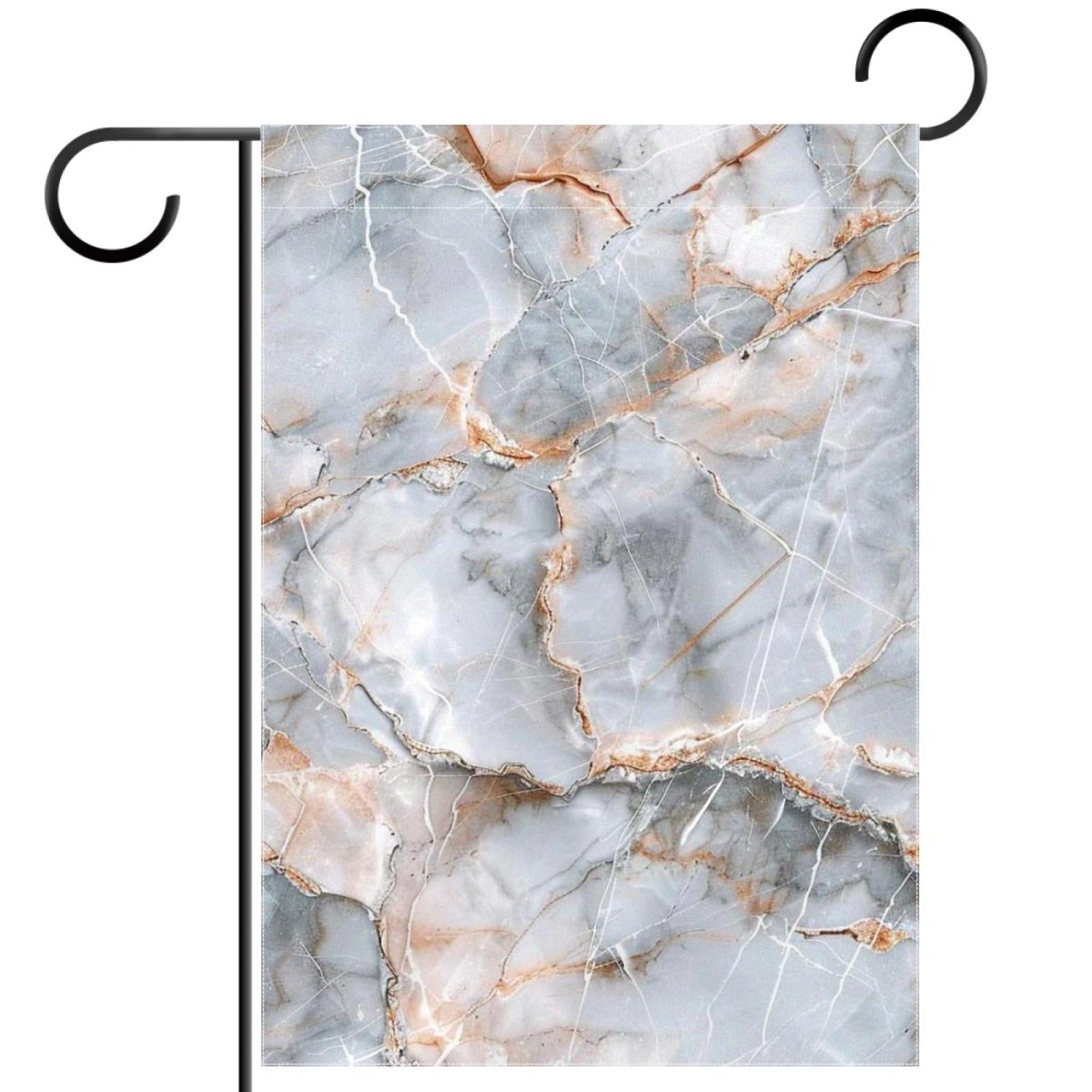 NUEAHEDN Retro Aesthetic Marble Flags for Outside Decoration, Yard ...