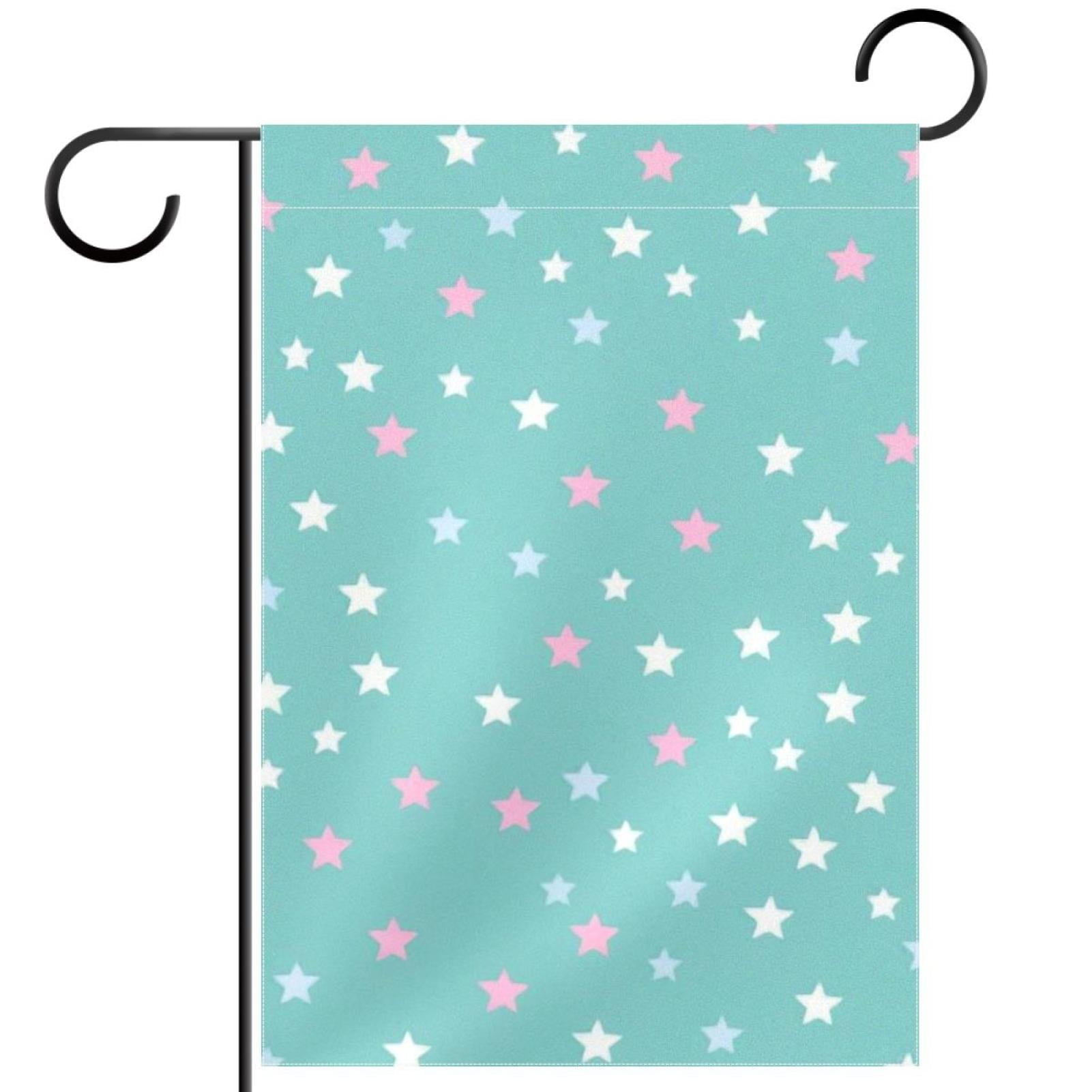 NUEAHEDN Stars and Moon Flags for Outside Decoration, Yard Outdoor ...