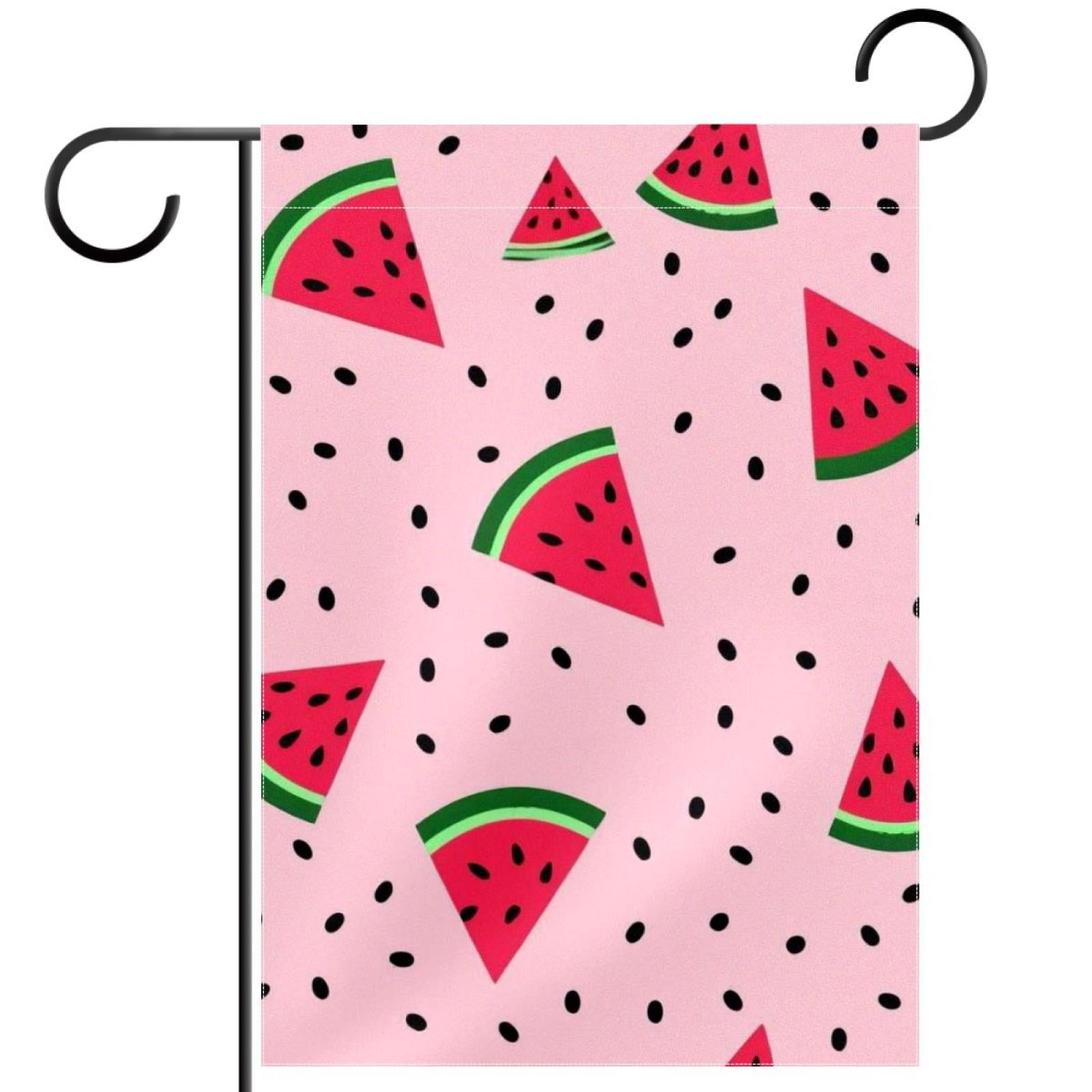 NUEAHEDN Summer Ice Cream Watermelon Garden Flag for Outside,28x40 Inch ...