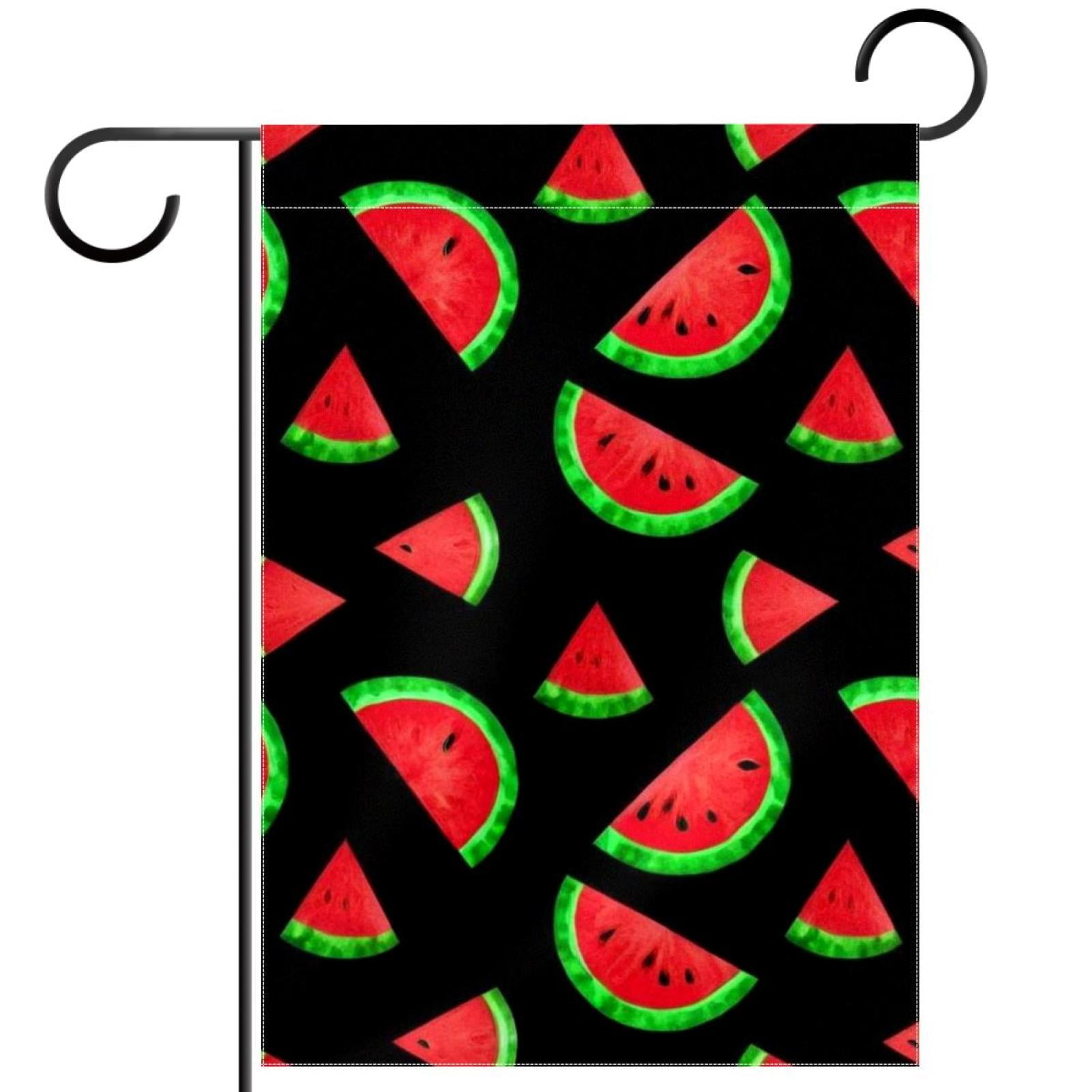 NUEAHEDN Summer Ice Cream Watermelon Garden Flag for Outside,28x40 Inch ...