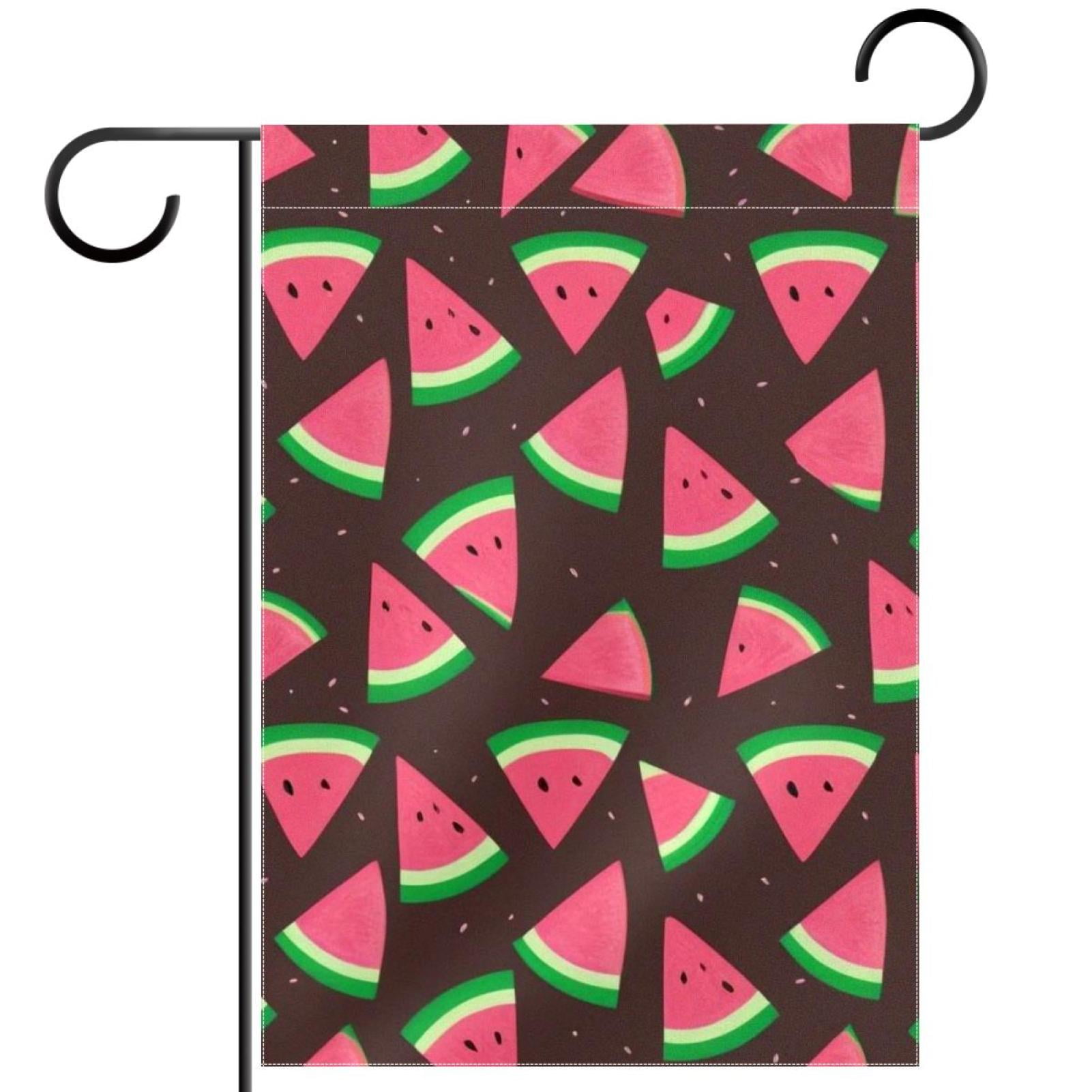 NUEAHEDN Summer Ice Cream Watermelon Garden Flag for Outside,28x40 Inch ...