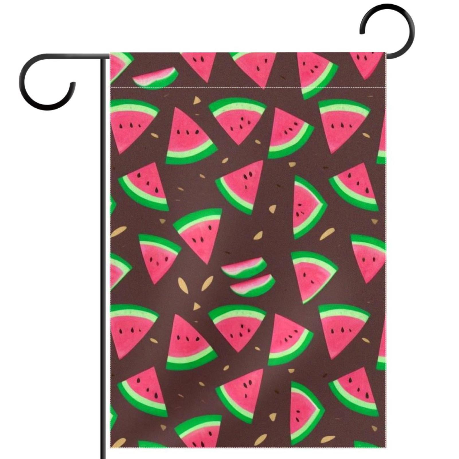 NUEAHEDN Summer Ice Cream Watermelon Garden Flag for Outside,28x40 Inch ...