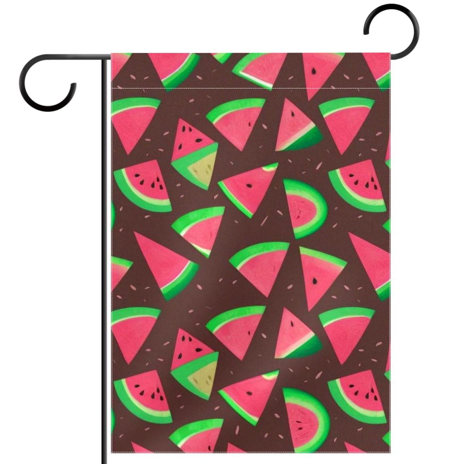 NUEAHEDN Summer Ice Cream Watermelon Garden Flag for Outside,28x40 Inch ...