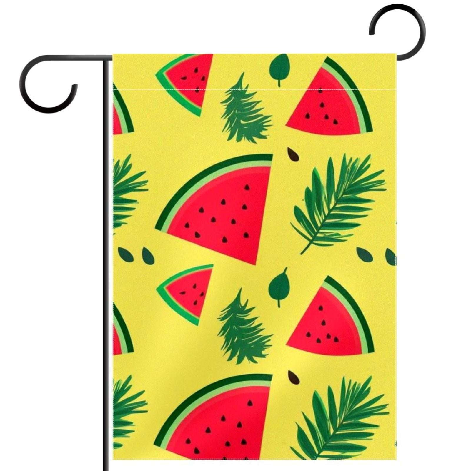 NUEAHEDN Summer Ice Cream Watermelon Garden Flag for Outside,28x40 Inch ...