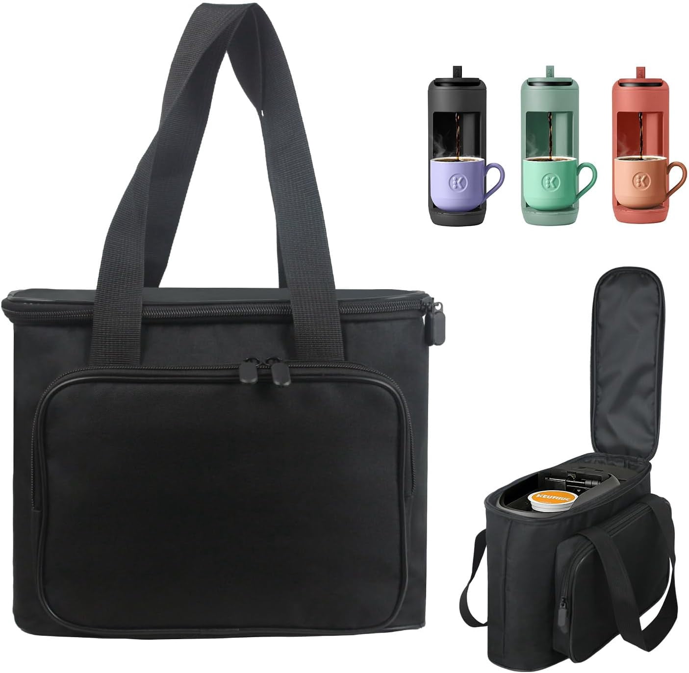 NUENSS-ROR Carrying Bag for Keurig K-Mini Mate Single Serve Coffee ...