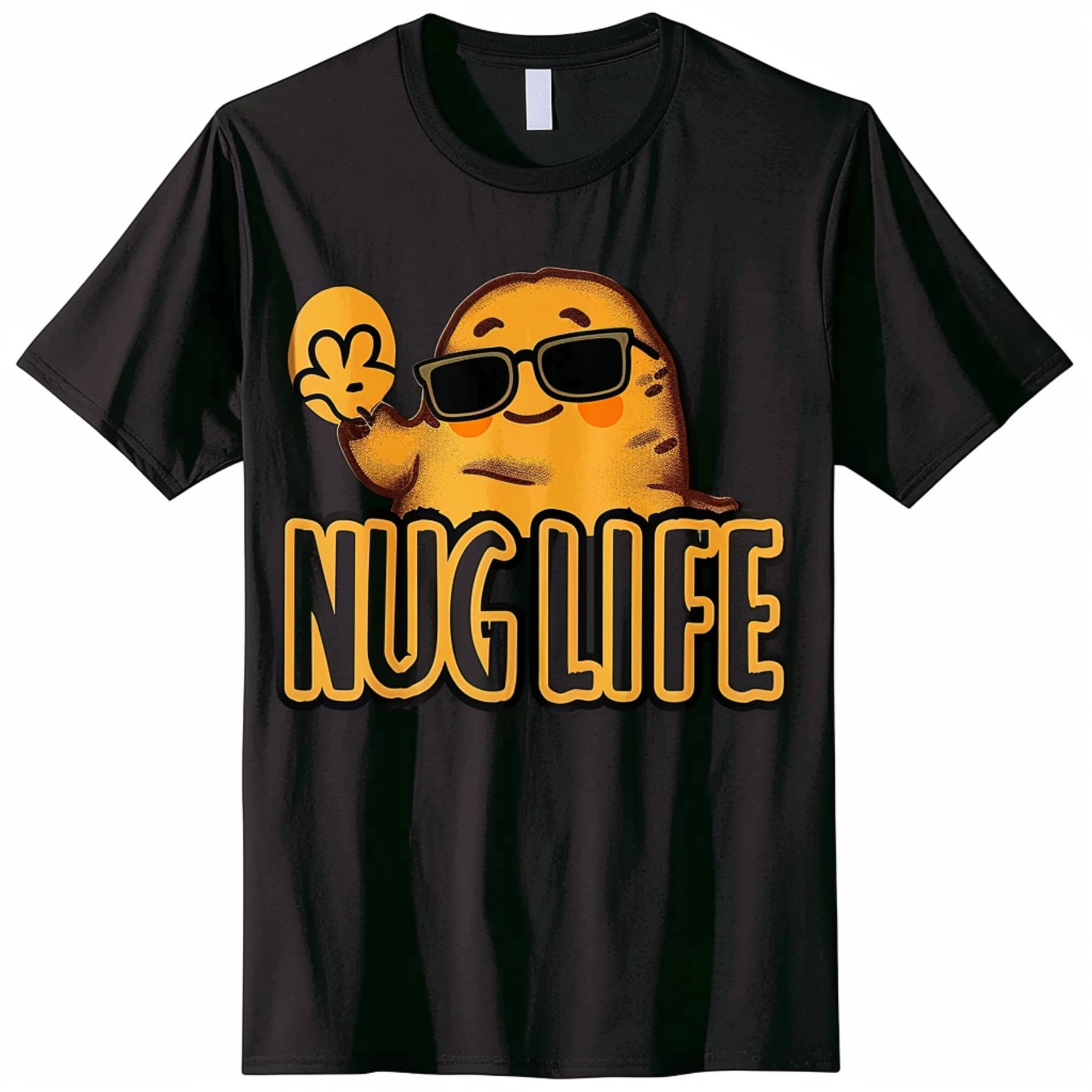 NUG LIFE Potato Graphic Tee Trendy Festival Wear Fun & Playful Design ...