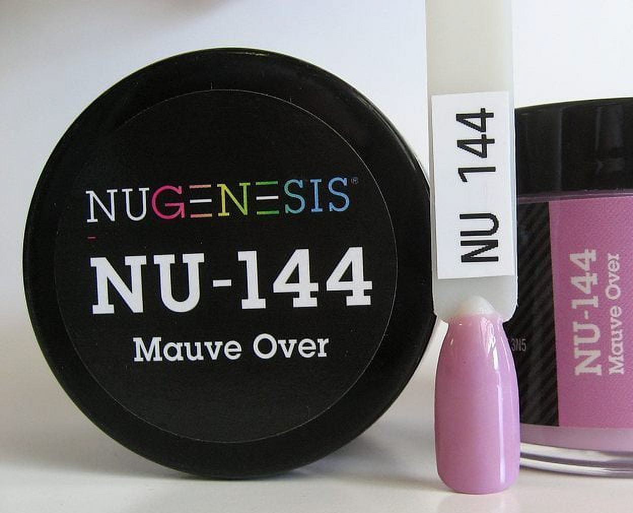 NUGENESIS Nail Color Dip Dipping Powder 1.5oz/jar - NU144 Mauve Over ...