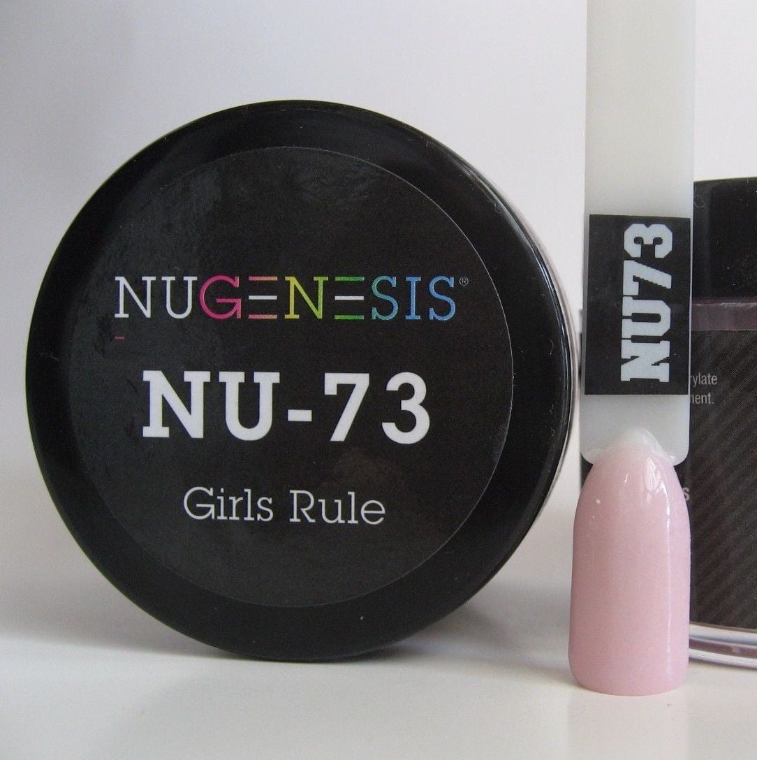 NUGENESIS Nail Color Dip Dipping Powder 1.5oz/jar - NU73 Girls Rule ...