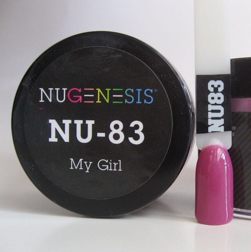 NUGENESIS Nail Color Dip Dipping Powder 1oz/jar - NU83 My Girl ...