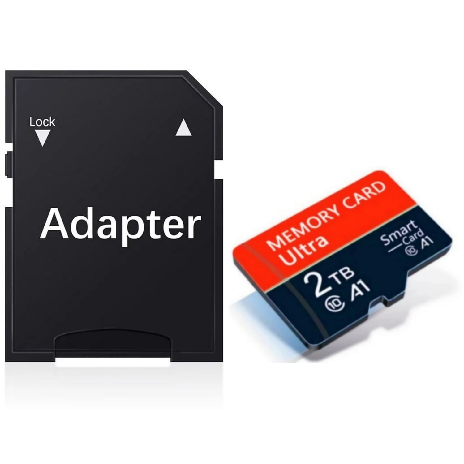 NUHUi 2TB High Speed Mini SD Memory Card, Digital Terabyte Flash, Plug ...