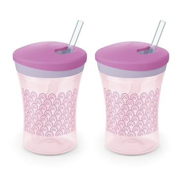 NUK Active Soft Spout Sippy Cup, 10 oz, Pink Balloons - Walmart.com