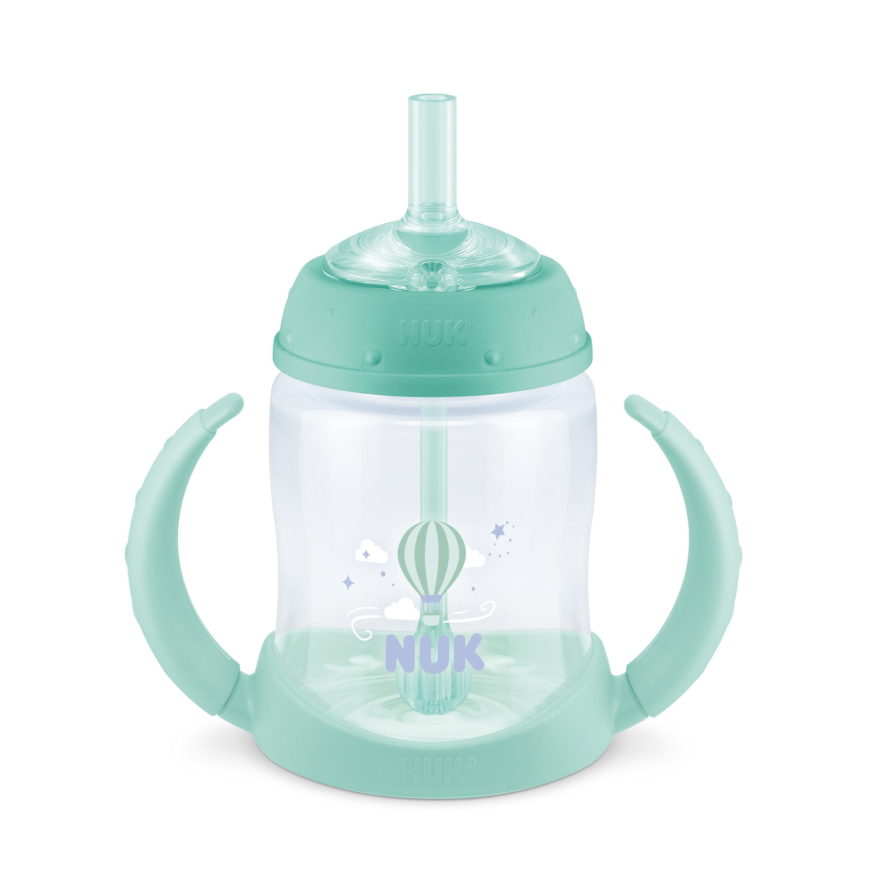 NUK Learner Infant Toddler Straw Cup, 5oz Straw Sippy Cup 6+ Months, 1 ...