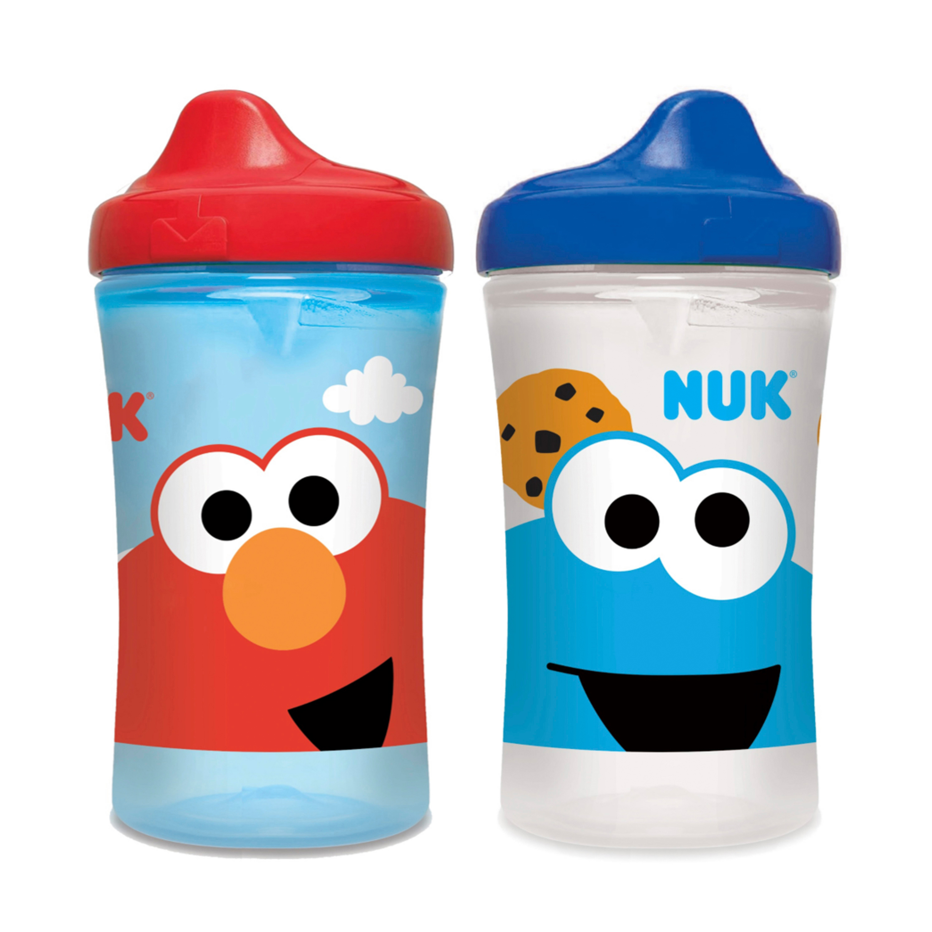 NUK Fun Grips Hard Spout Sippy Cup, 10 oz, 2 Pack, Girl - Walmart.com