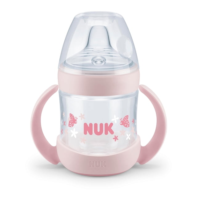 NUK Simply Natural Learner Cup, 5 oz Soft Spout Sippy Cup, 1 Pack, 6 ...