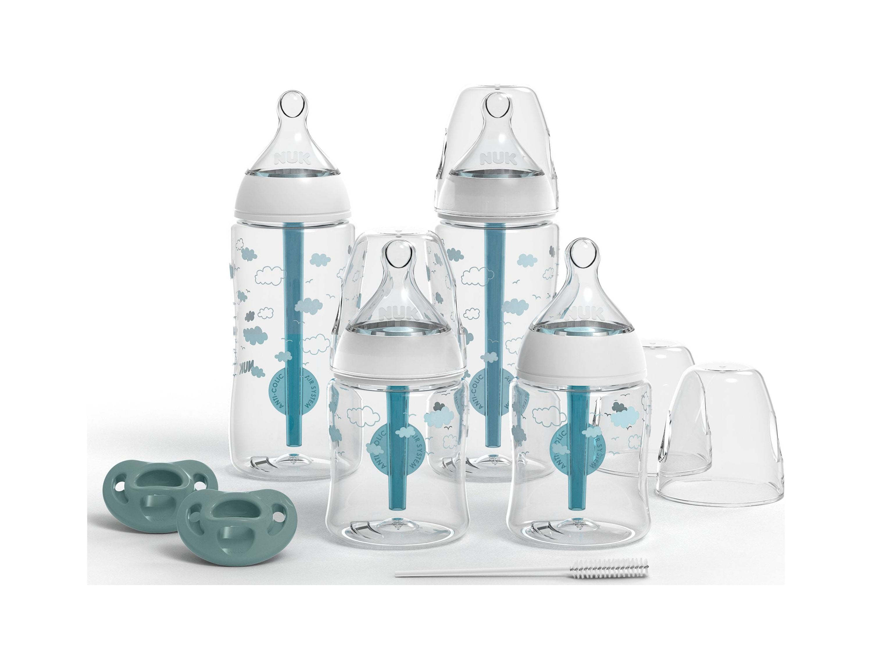 NUK Smooth Flow™ Pro Anti-Colic Baby Bottle & Pacifier Newborn 7 Piece ...