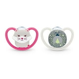 NUK Space Orthodontic Pacifiers, 18-36 Months, 2-Pack - Walmart.com