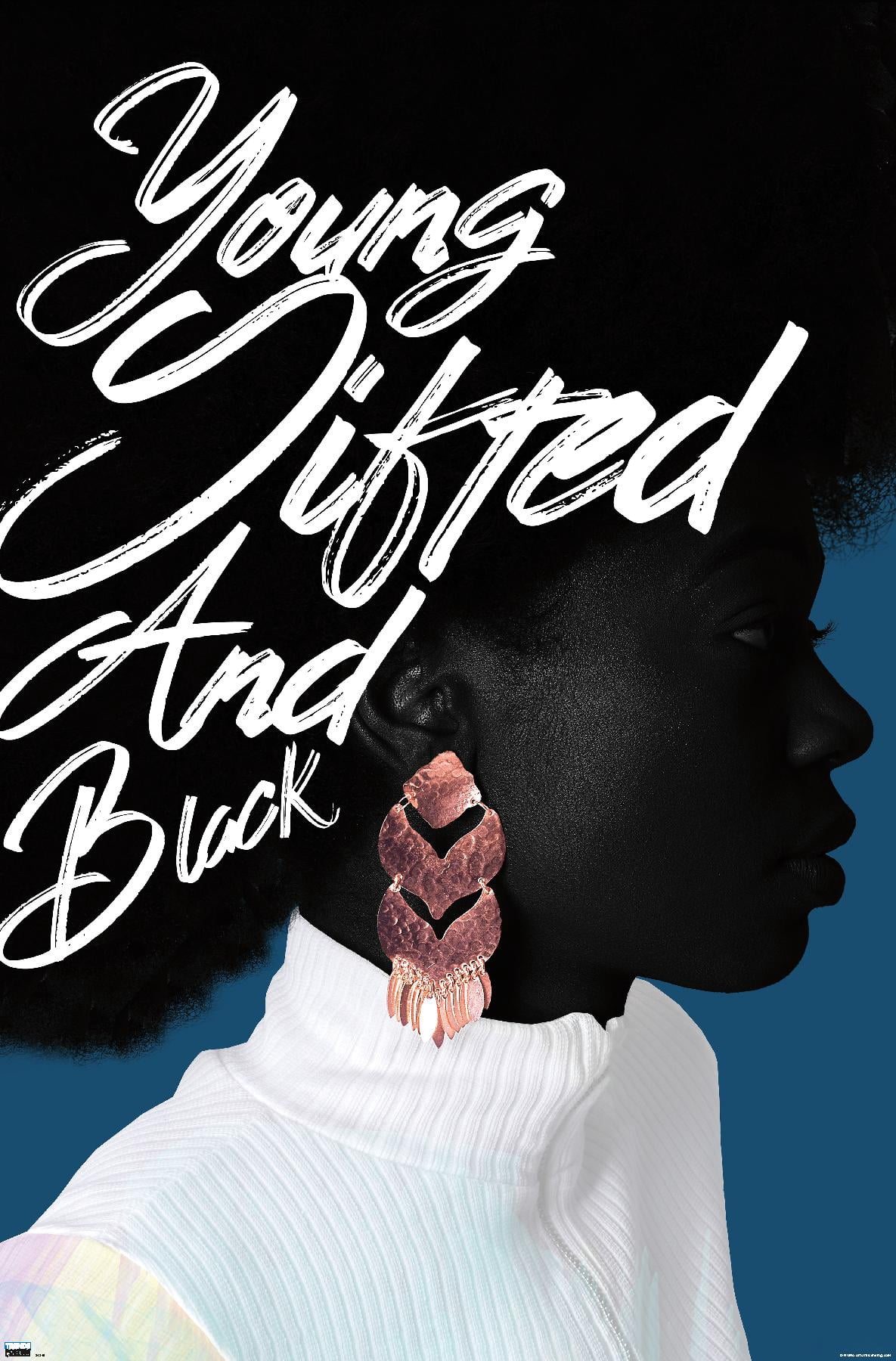 NUMA Art - Young Gifted And Black Wall Poster, 14.725" x 22.375 ...