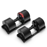 BalanceFrom 60LB 2-in-1 Portable Changeable Dumbbell, Barbell Set with ...