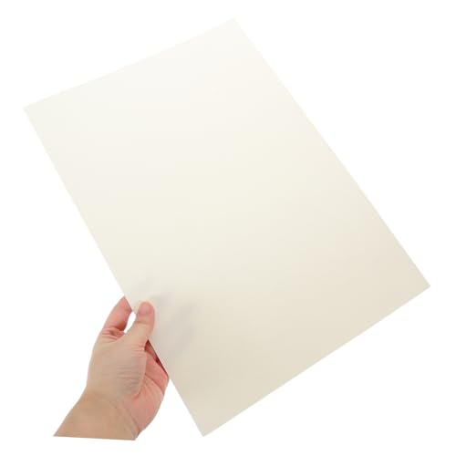 NUOBESTY Artists Drawing Watercolor Paper 20 Sheets 8k Thick Deckled ...