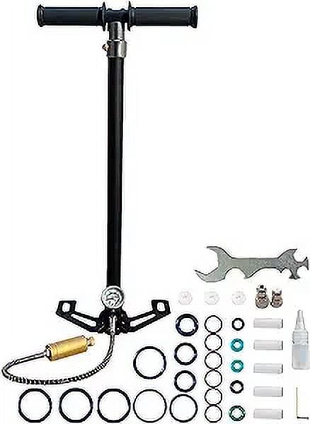 NUOGE High Pressure Hand Pump 4 Stage,Airgun Pcp Pump 4500Psi, Air Hand ...