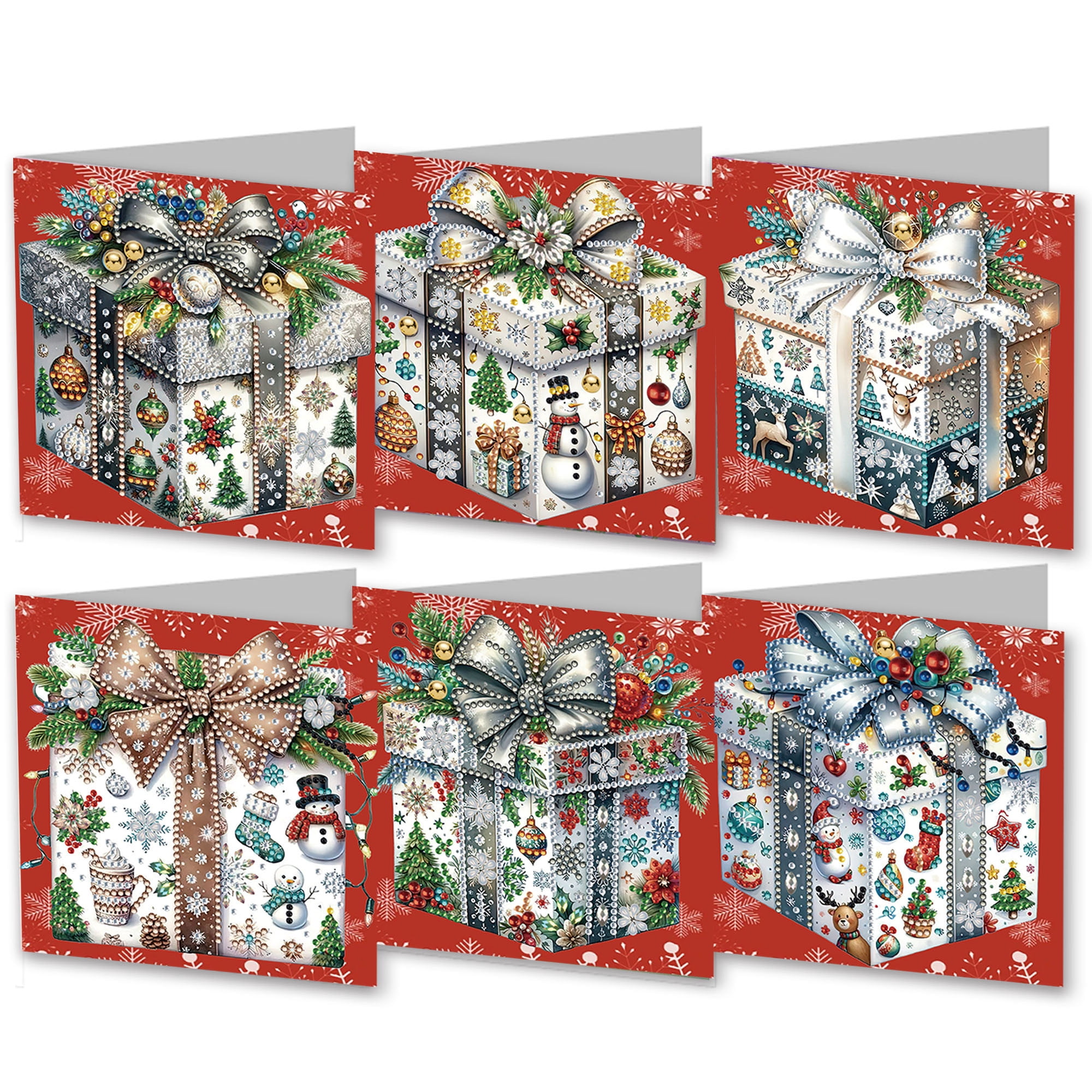 NUOIN TATAY DIY Diamond Greeting Card Diamond Art Painting Christmas ...