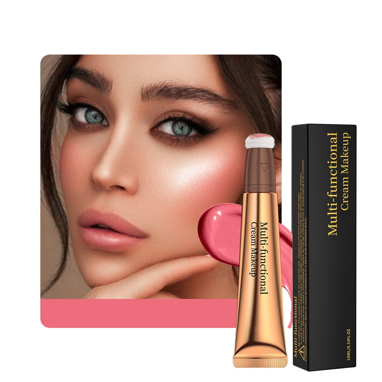 NUOKO Beauty Wand Liquid Face Concealer Contouring With Cushion ...