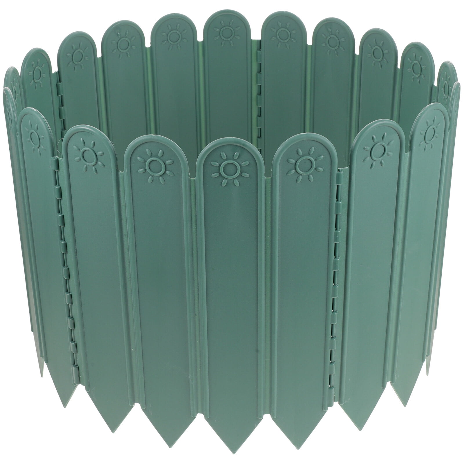 NUOLUX 1 Bag of Plastic Garden Lawn Fence Landscape Fencing Ornamental ...
