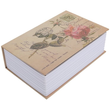 Free Shipping! Antique Map Book Lock Box with Key Lock - Walmart.com ...