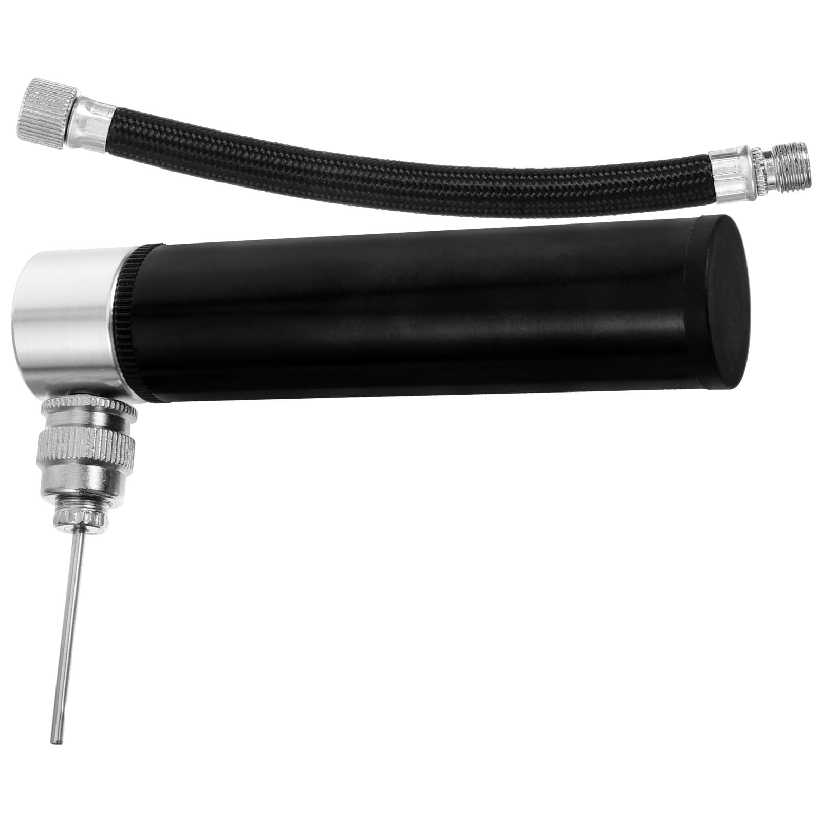 NUOLUX 1 Set Black Metal Manual Inflation Pump for Inflating Rugby Ball ...