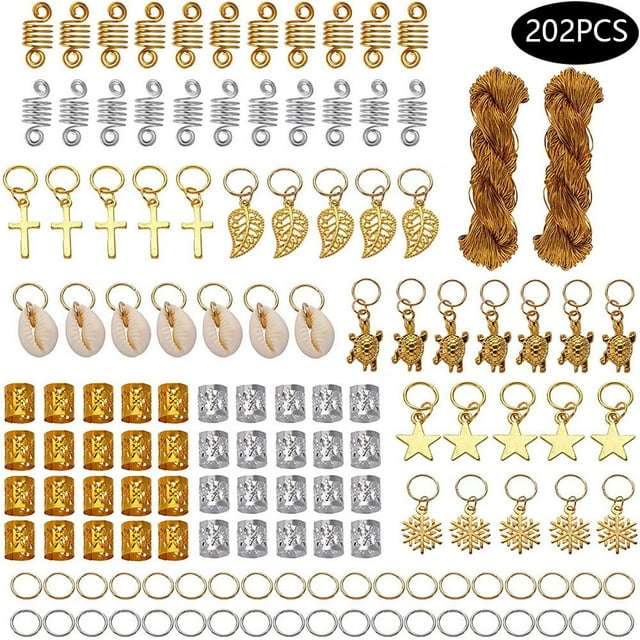 NUOLUX 1 Set Braids Hair Swirls Braiding Hair Spirals Cuffs Braiding ...