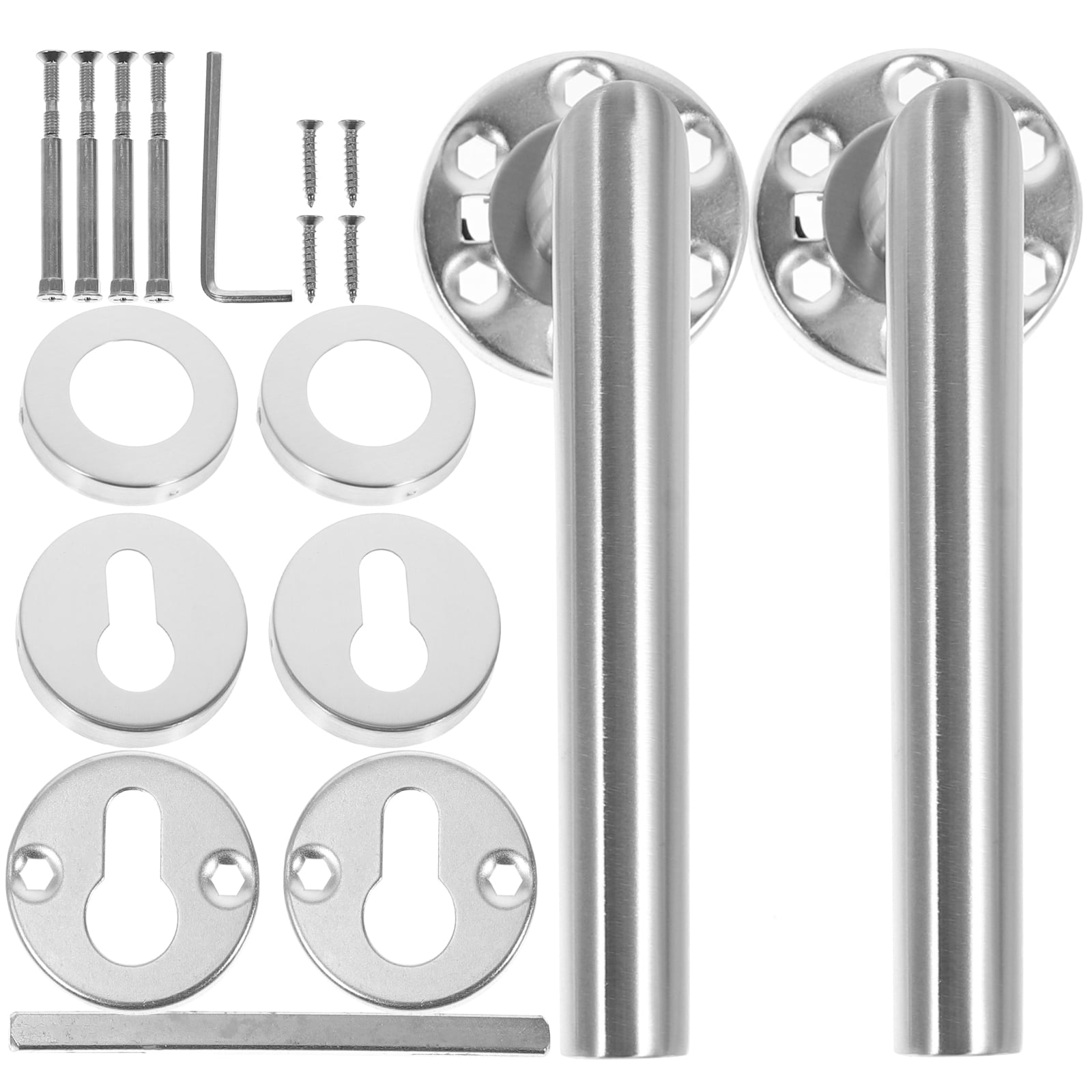 NUOLUX 1 Set Door Handle Lock European Door Handle Lever Indoor Bedroom ...