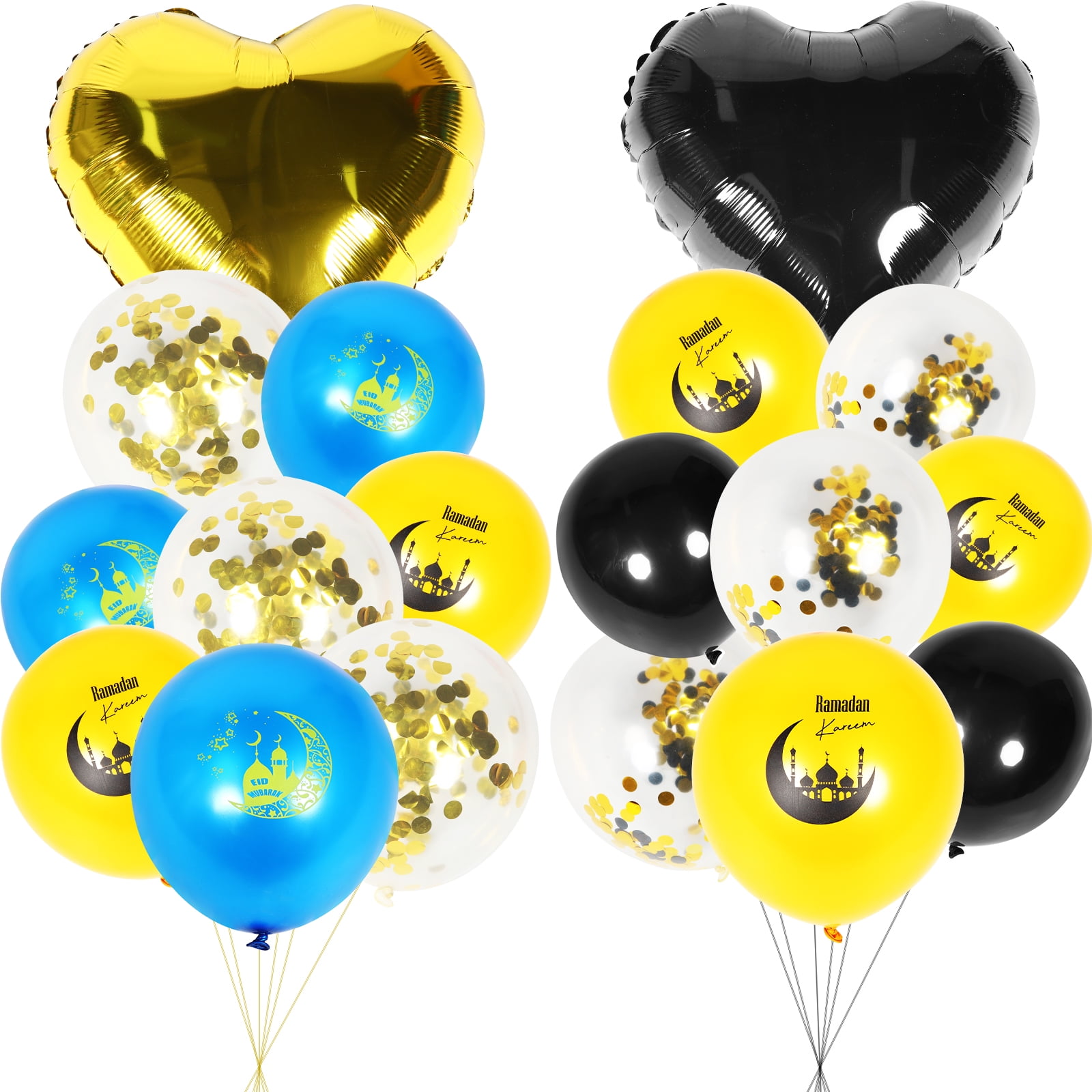 NUOLUX 1 Set Ramadan Party Decorations Islam Latex Balloons Ramadan ...