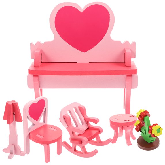 NUOLUX 1 Set Wooden Assembly Toy Kids DIY Toy Simulated Assembly Model ...